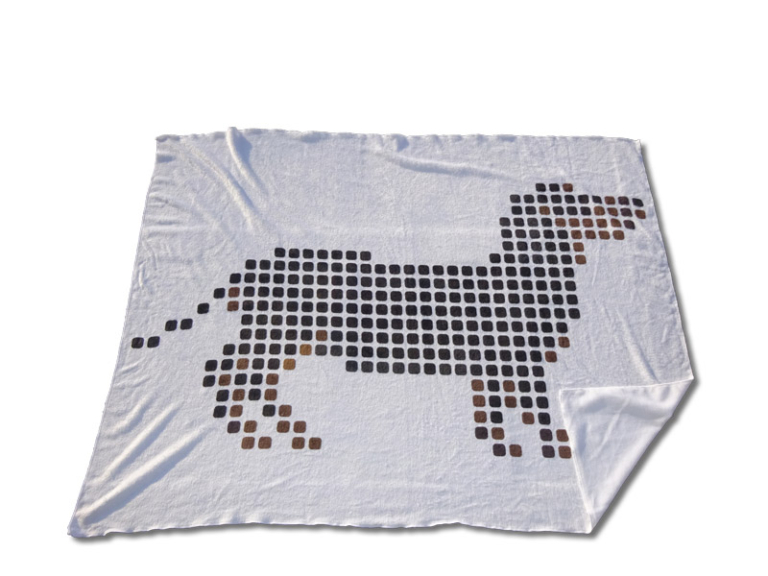 Fleece deken met eigen logo - FanDome